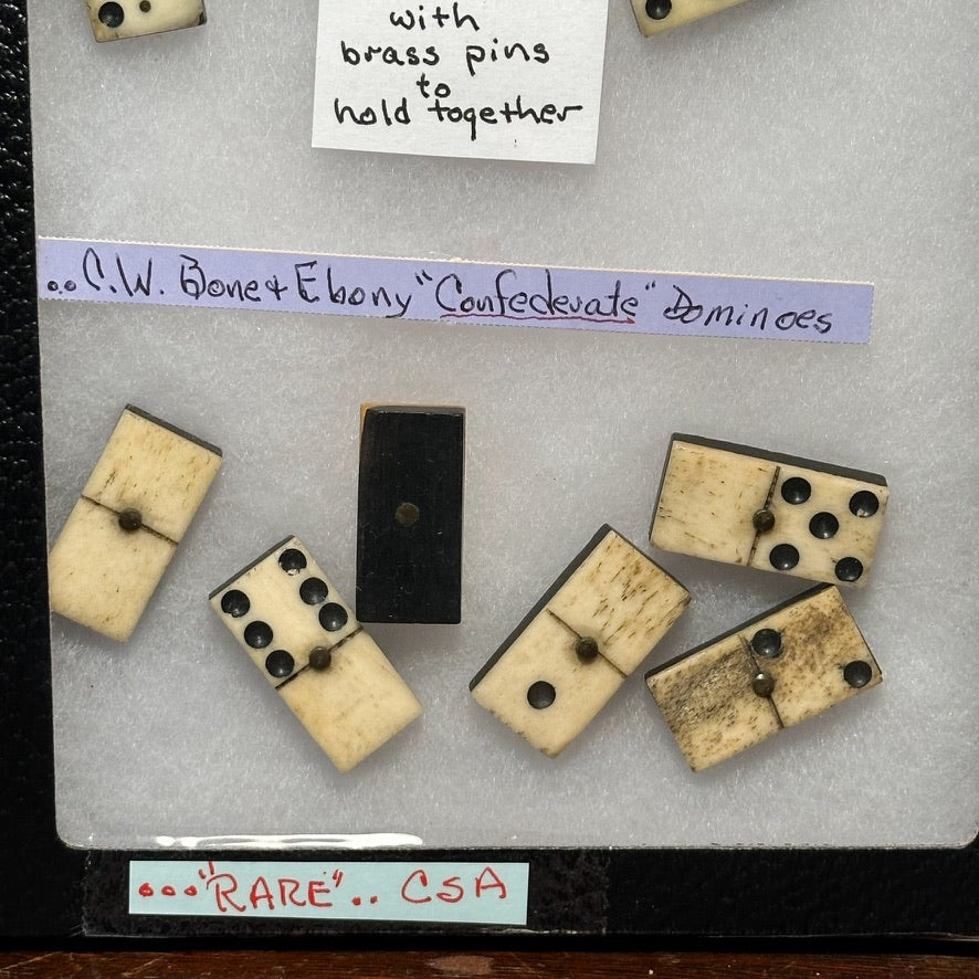 Antique Civil War Dominoes from Union and Confederate Armies – Mad Van ...