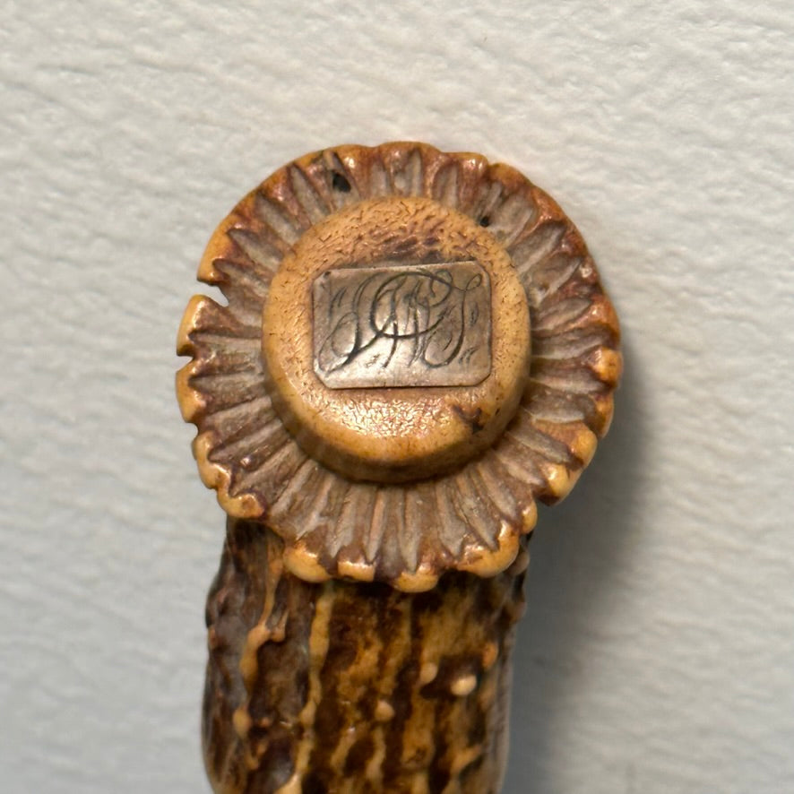 1800s Sword Cane with Stag Horn Handle | Dagger Walking Stick – Mad Van ...