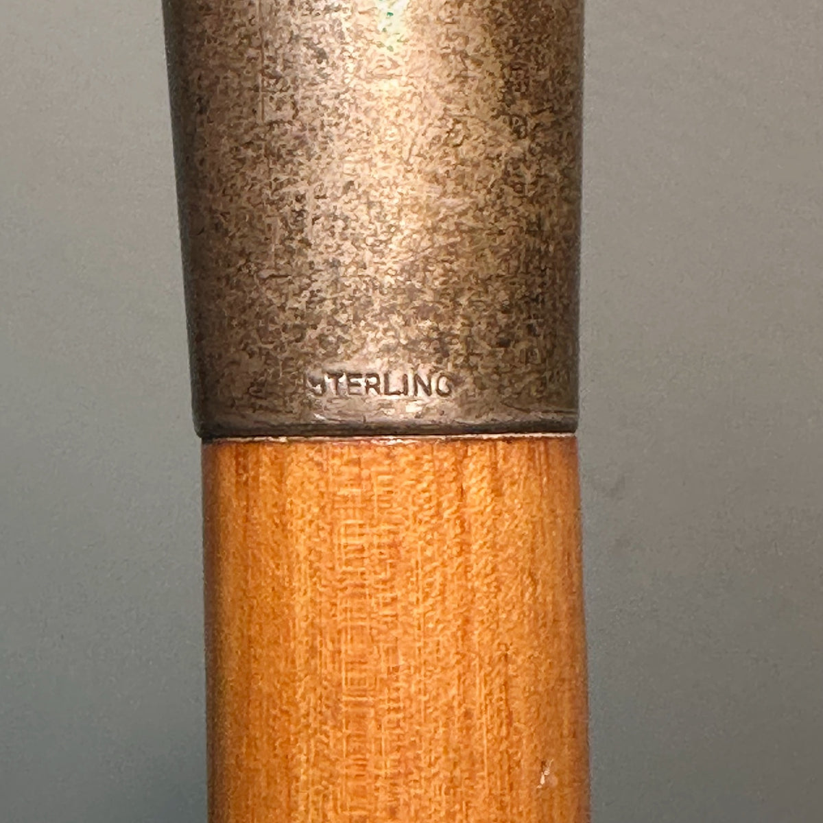 Antique Benjamin Franklin Tree Cane | 1911 Dedication – Mad Van Antiques