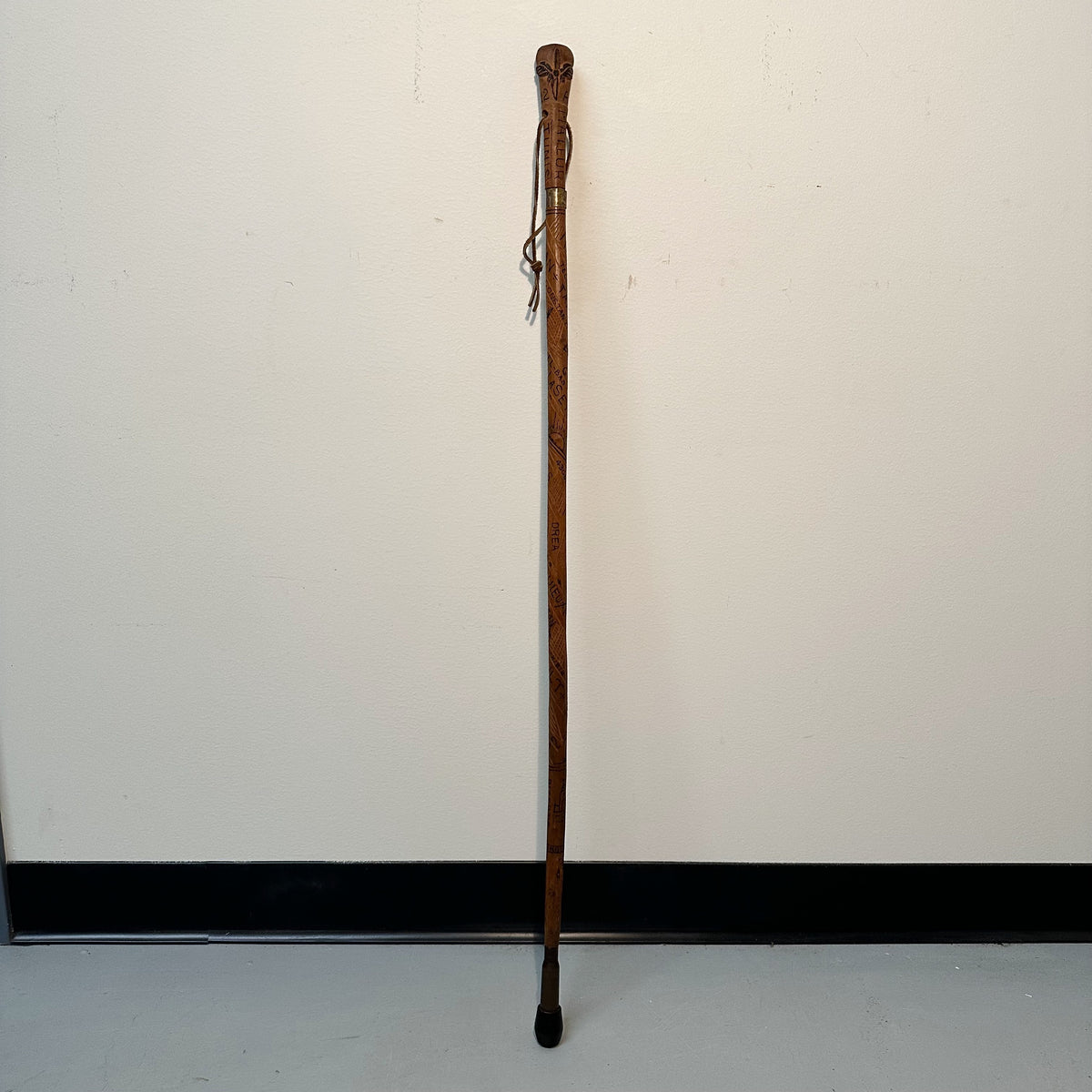 WW2 Folk Art Cane from 12th Air Force North African Campaign – Mad Van ...