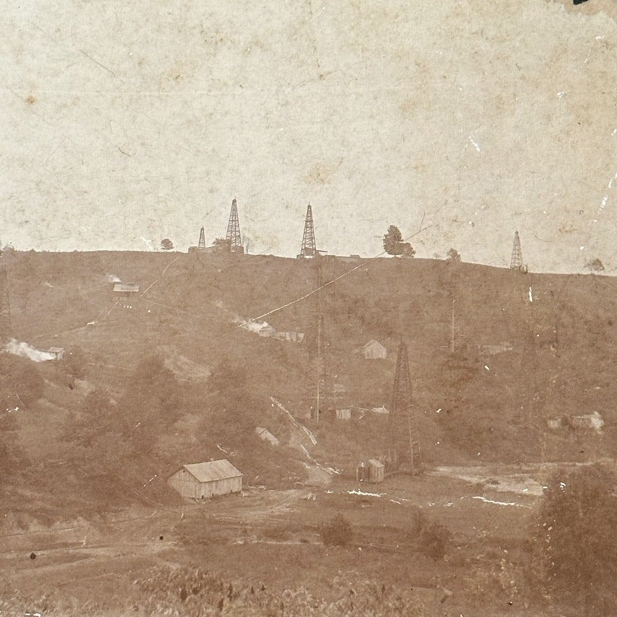 Antique Oil Field Photograph of Boomtown | There Will Be Blood – Mad ...