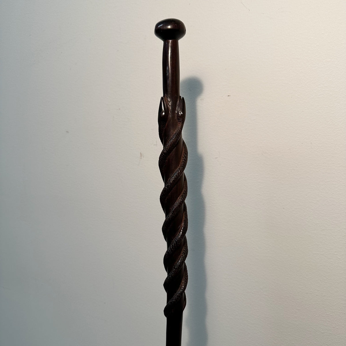 Reserved Antique Zulu Prestige Staff with Triple Twisted Snakes | Sout ...