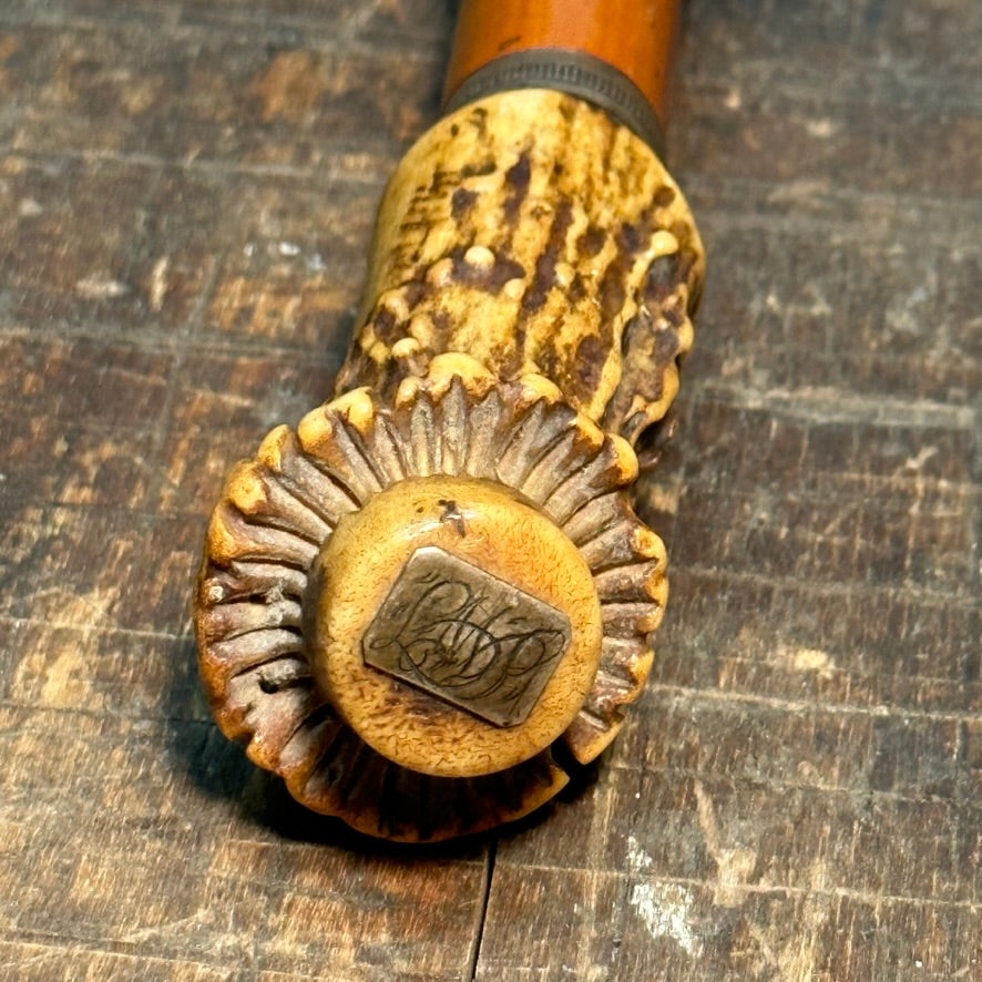 1800s Sword Cane with Stag Horn Handle | Dagger Walking Stick – Mad Van ...