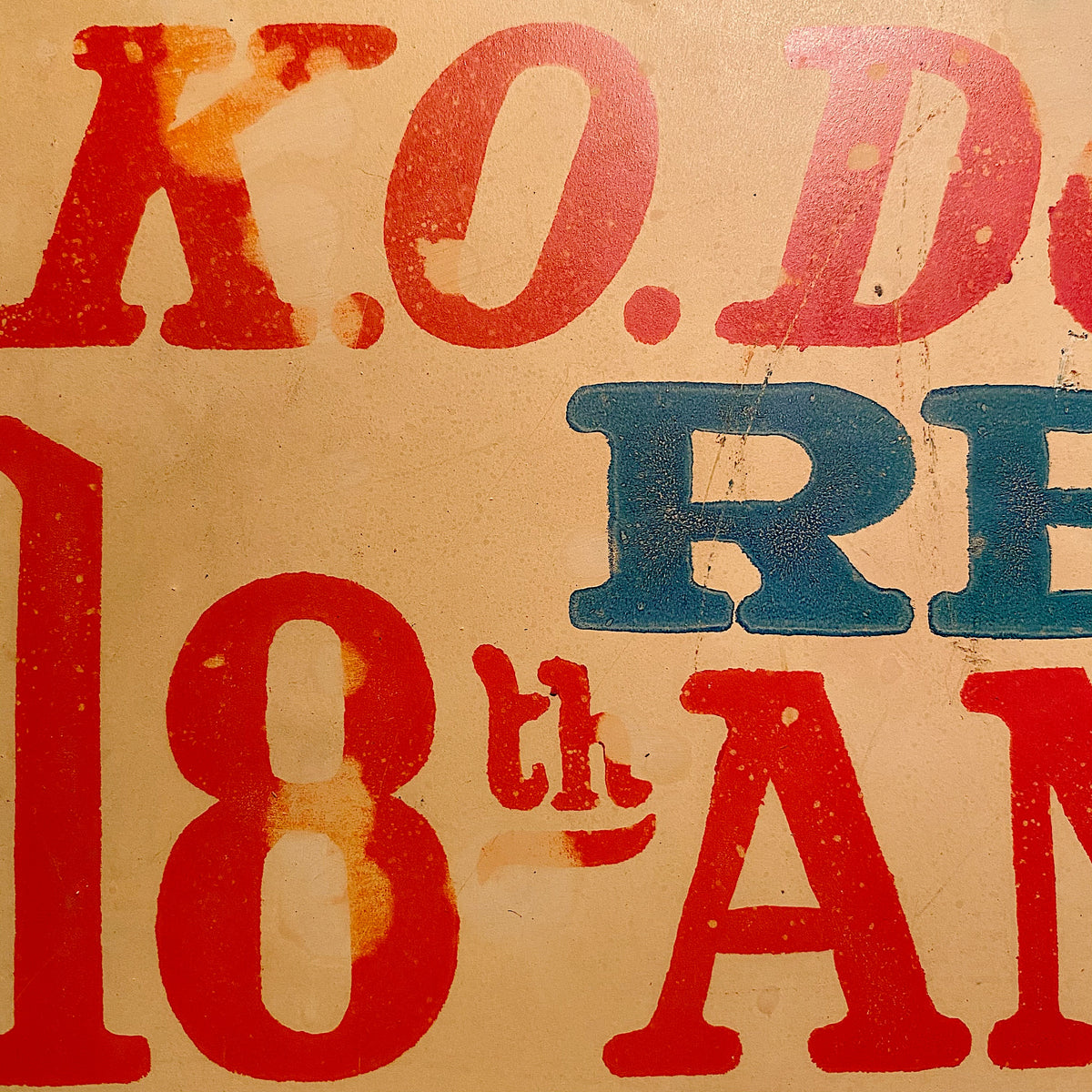 Repeal 18th Amendment Sign from 1930s | Prohibition Era – Mad Van Antiques