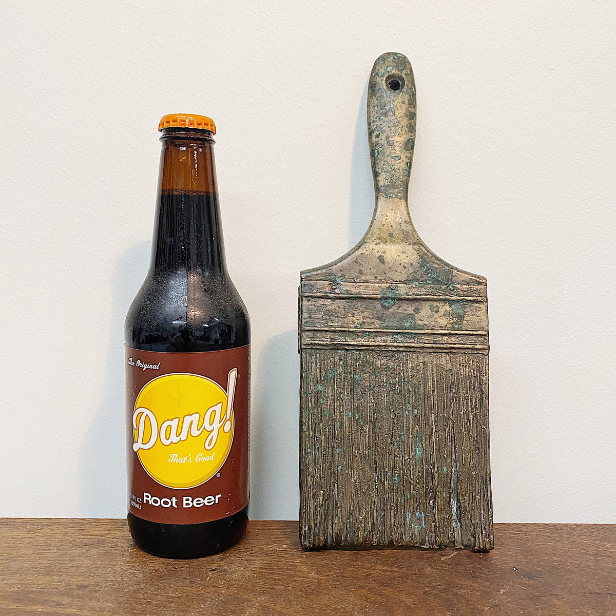 Stephen Maxon Bronze Sculpture of Paint Brush | Pop Art – Mad Van Antiques