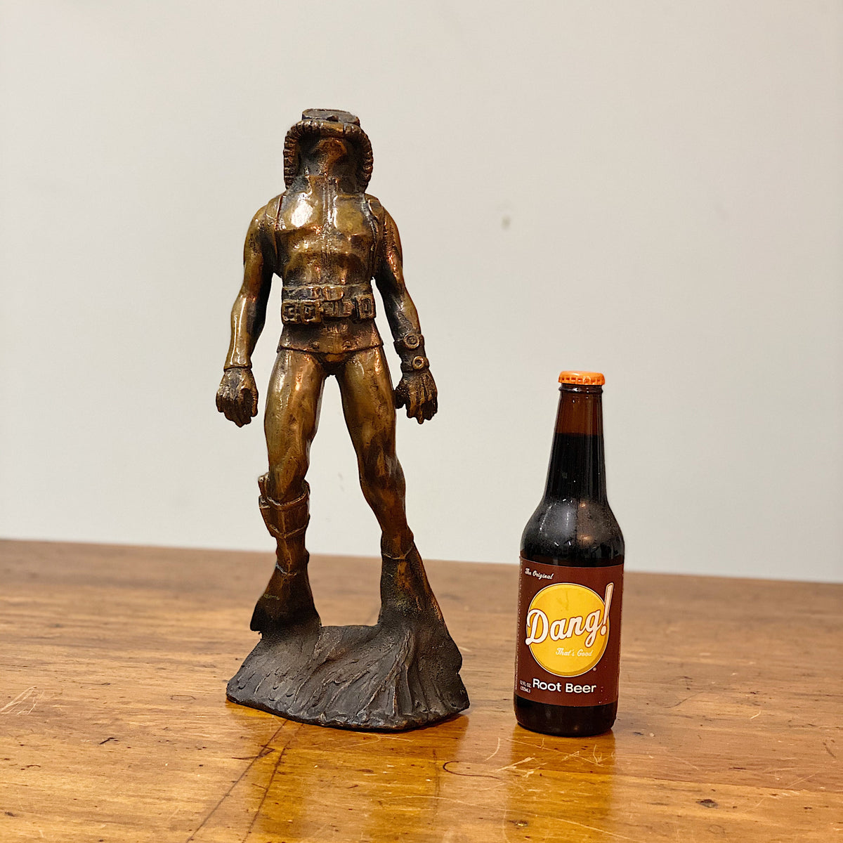 Scuba Diver Bronze Sculpture | 1973 Signed by Mystery Artist – Mad Van ...