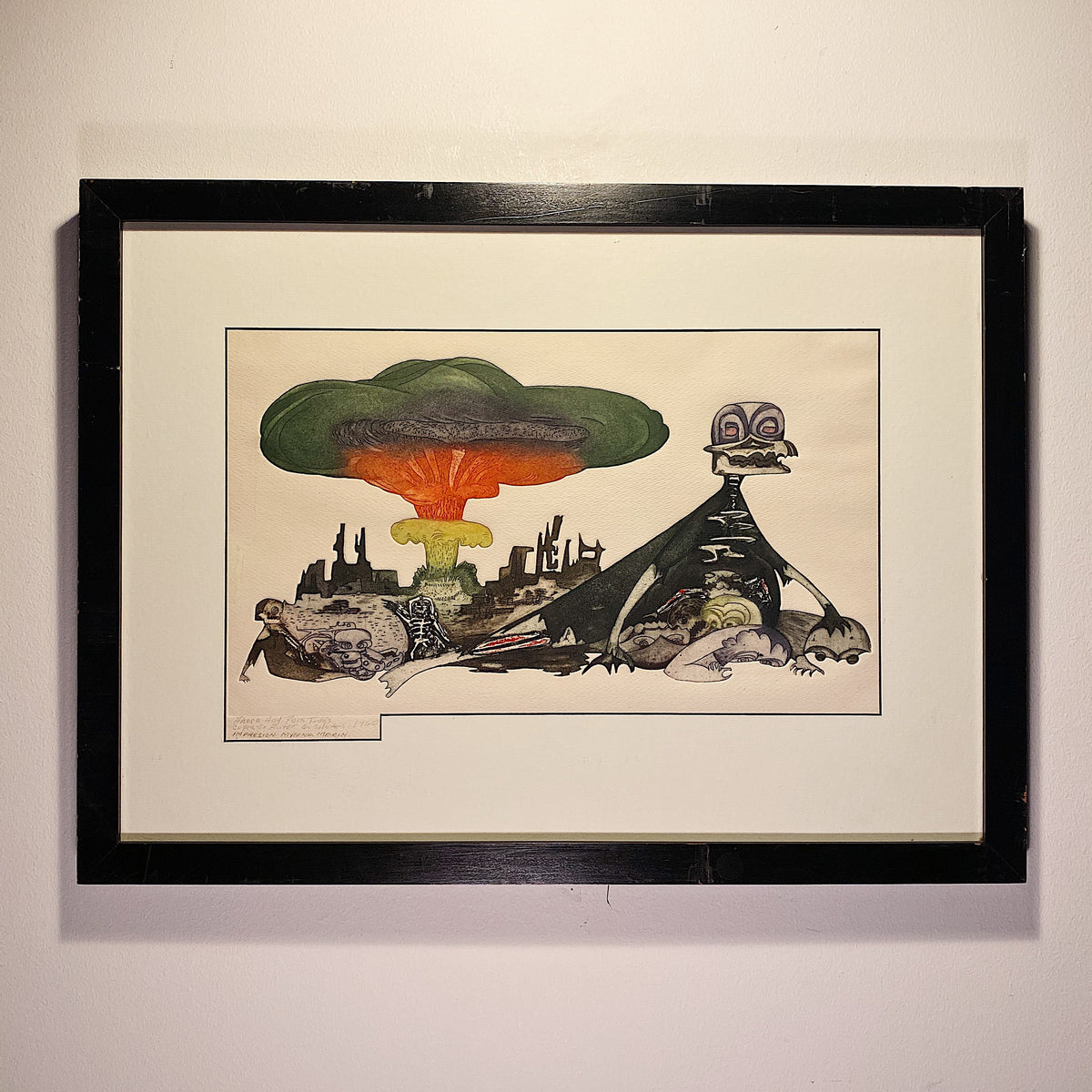 Guillermo Silva Santamaria Surreal Color Engraving | 1960 – Mad Van ...