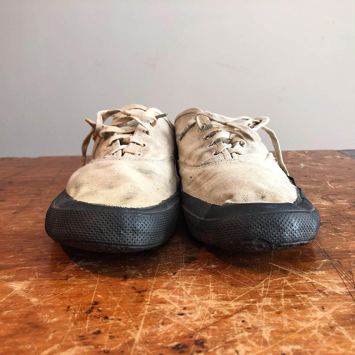 WW2 Deck Shoes | US Navy | Size 11 1/2? – Mad Van Antiques