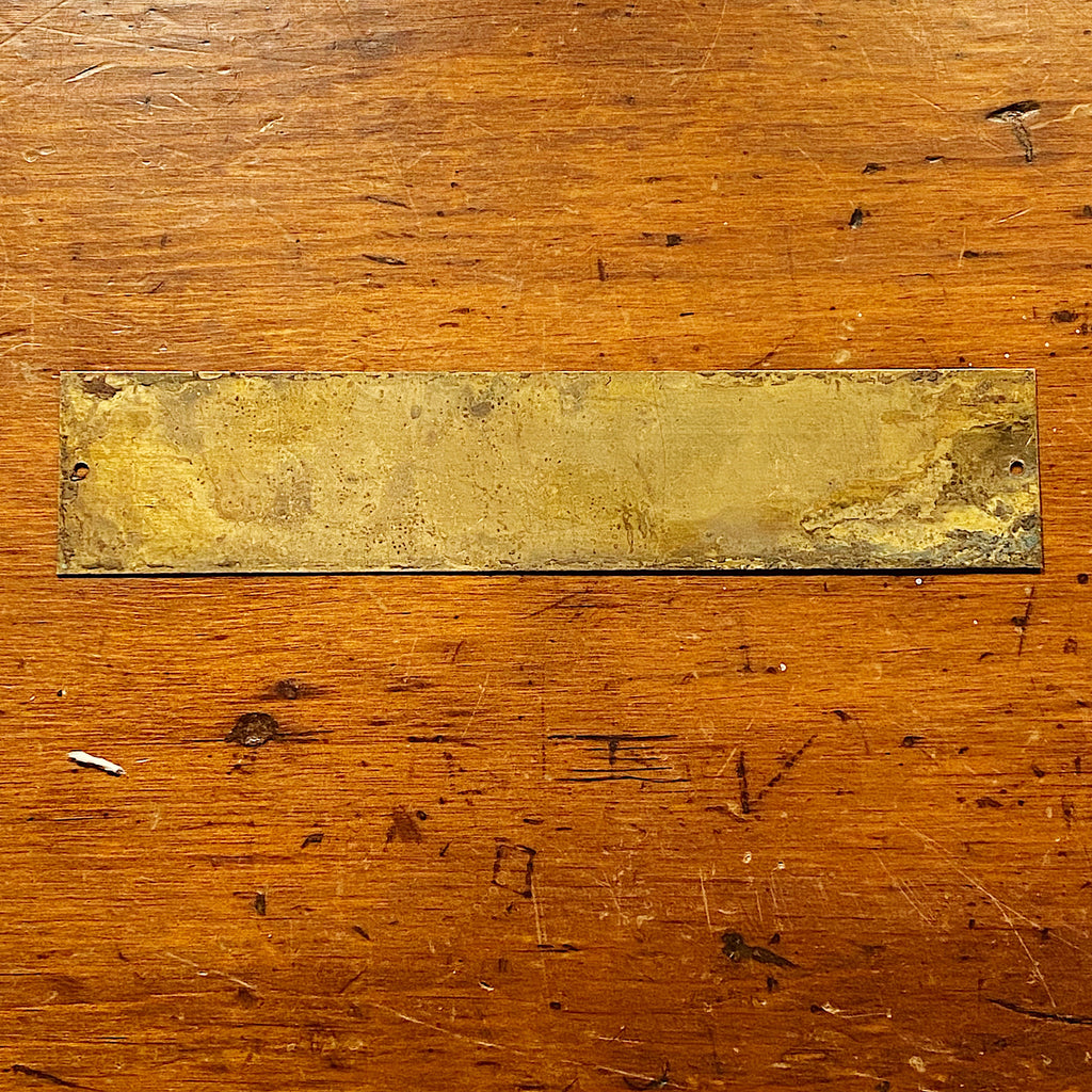 Antique Rest Room Sign with Patina | Early 1900s Hotel – Mad Van Antiques