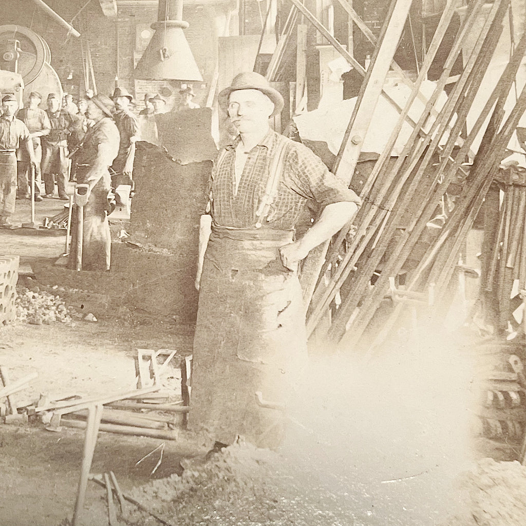Antique Photograph of Blacksmith Workshop | Early 1900s – Mad Van Antiques