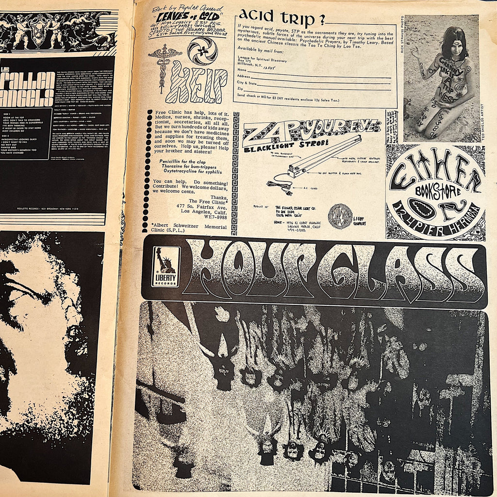 Rare 1960s Oracle Psychedelic Newspaper | Southern California – Mad Van ...