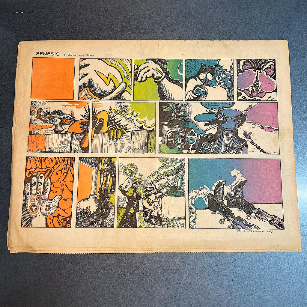 Rare 1960s Oracle Psychedelic Newspaper | Southern California – Mad Van ...