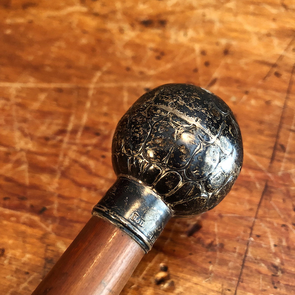 Antique Silver Walking Cane with British Hallmark London 1886 – Mad Van ...